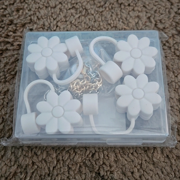 Accessories | Daisy Straw Covers | Poshmark